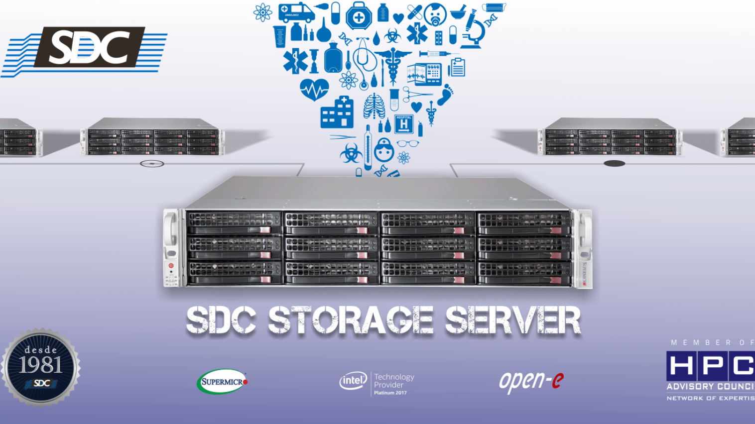 Healthcare, Data care - Storage Server - Gerenciamento de dados