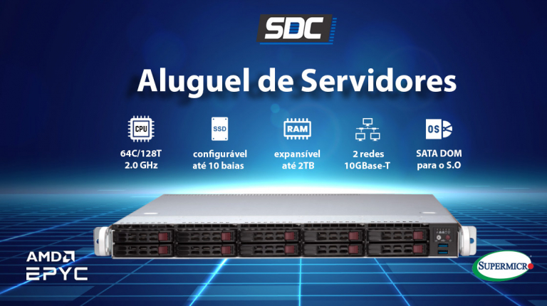 CFTV > SDC - Servidores e Storages para videomonitoramento